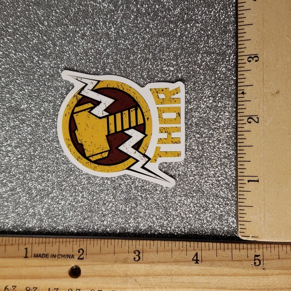 Marvel | Design | Marvel Thor Hammer Waterproof Sticker | Poshmark